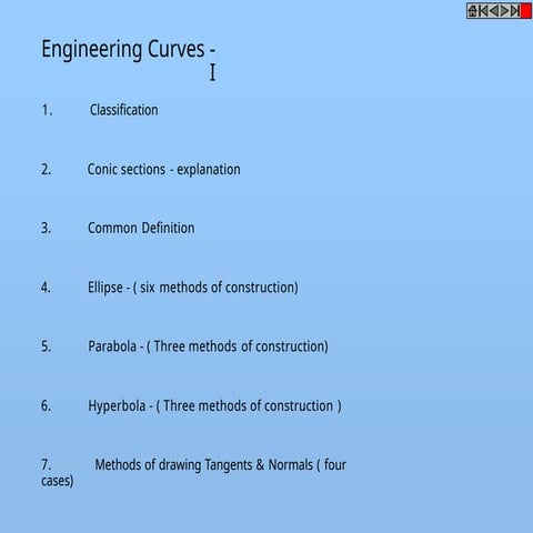Construct Ellipse Engineering Graphics | PPTX