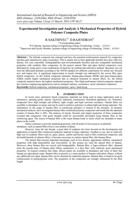 ANALYSIS OF THE MECHANICAL CHARACTERISTICS OF DATE SEED POWDER-BASED COMPOSITE CARBON FIBER ...