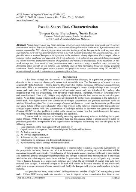 Source rock | PDF