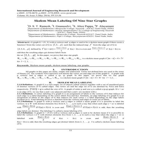 International Journal of Engineering Research and Development | PDF