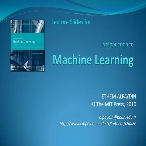 Lecture 3 (Supervised learning) | PDF