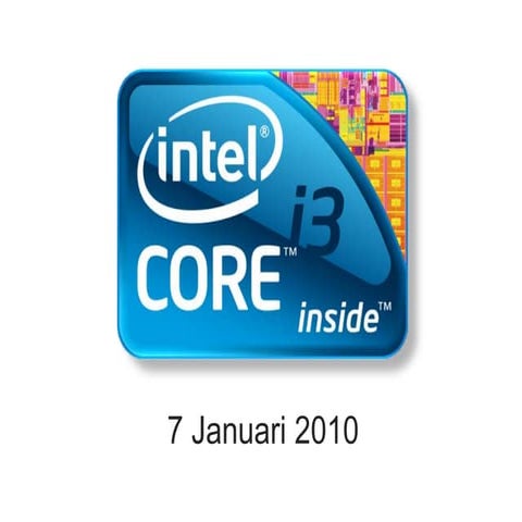 Intel core i3 | PPT | Free Download