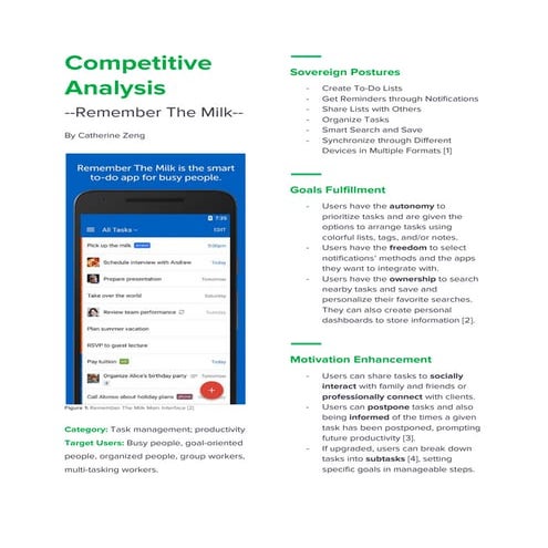 Competitive Analysis | PDF