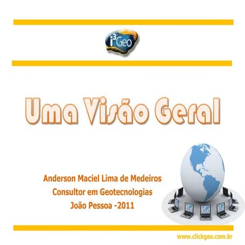 i3Geo – Uma Visão Geral | PPTX
