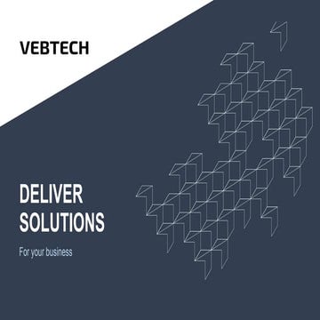 Deliver solutions cv_vebtech | PDF