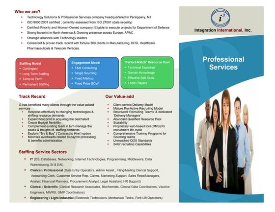 Staff Augmentation and Managed Services Model | PDF | Cloud Computing | Internet