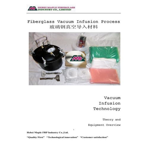 Vacuum infusion equipment version 3.0 | PDF
