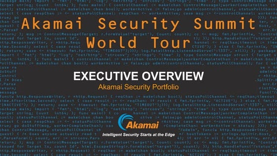 Big Data Intelligence - Or Katz, Akamai and Tsvika Klein, Akamai | PPT