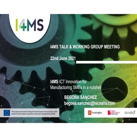 I4MS Presentation | PDF