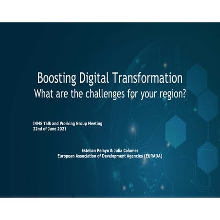 Digital Transformation in EU regions | PPT