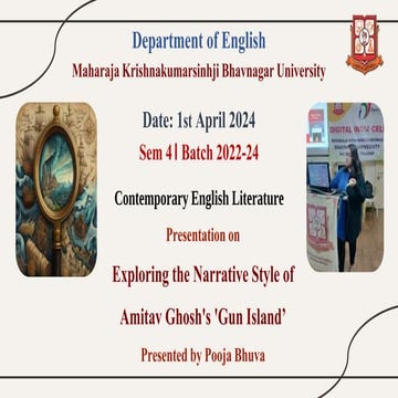 Exploring_the_Narrative_Style_of_Amitav_Ghoshs_Gun_Island.pptx