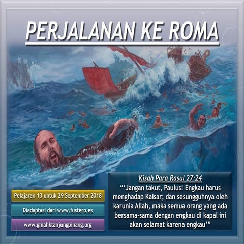 Pelajaran sekolah sabat ke-11 triwulan III 2018 | PPTX