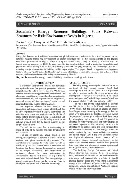 Tropical green building design | PPT