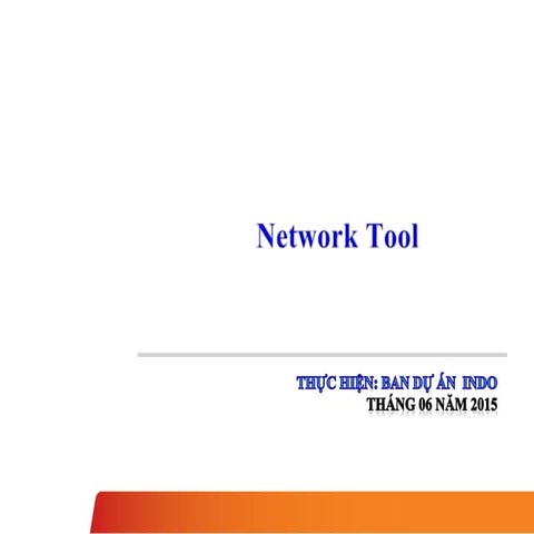 Network tool | PPTX