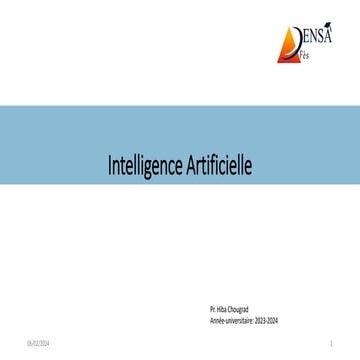 EXPOSE SUR INTELLIGENCE ARTIFICIELLE.ppt
