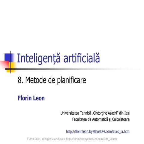 Metode de planificare | PDF