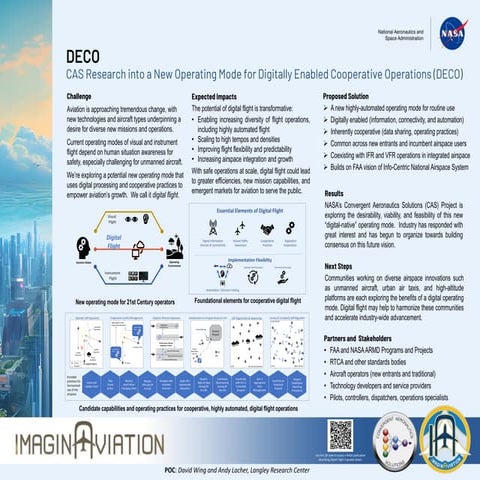 NASA DECO CAS Research into a New Operating Mode for Digitally Enabled ...