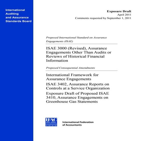 Iaasb isae 3000_ed | PDF