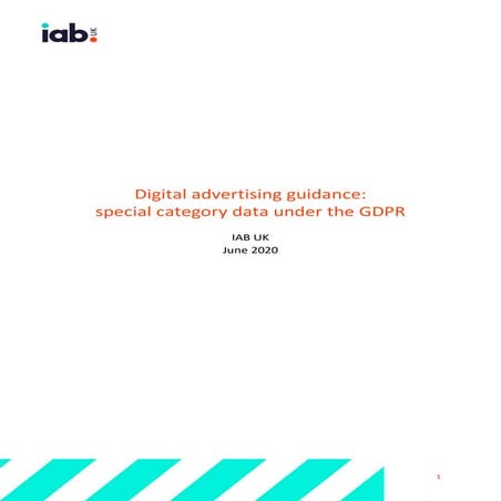 Example Association Internal GDPR Policy | PDF
