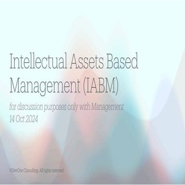 Intellectual Assets Based Management you should be aware of | PPT