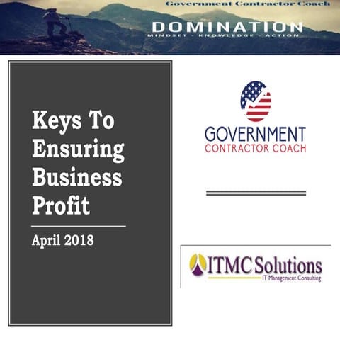 Keys To Ensuring Business Profit | PPTX