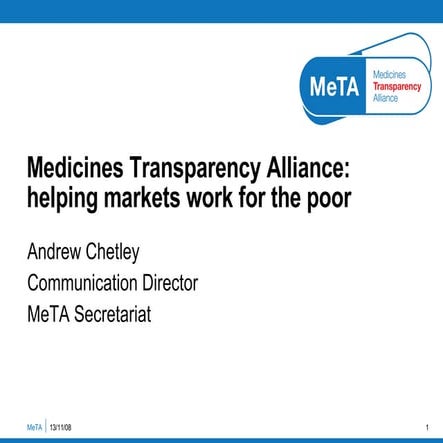 MeTA country guidance note | PPT