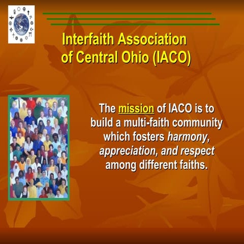 IACO presentation edit | PPT | Religion & Spirituality