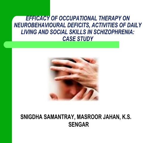 Efficacy of Occupational Therapy on Neuro-Behavioral Deficits ...