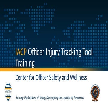 IACP Injury Tracking Tool Training .pptx