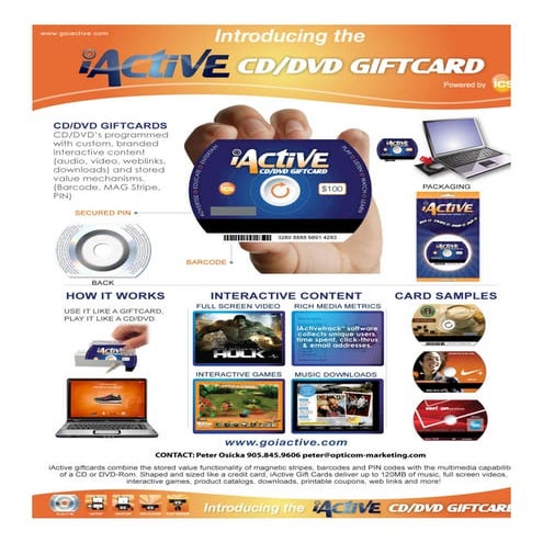 iActive GiftCards | PDF