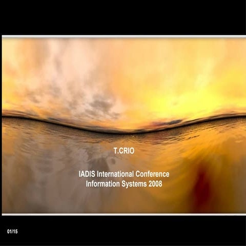 IADIS 2008 António Filipe | PPT