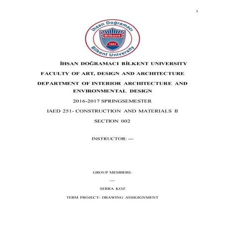 IAED 252-Construction and Materials ii - Case Report Phase 1 | DOCX