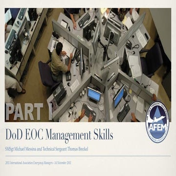 Iaem eoc (part 1) | KEY