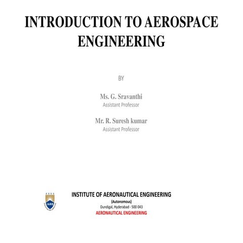 Aeronautical Engineering in the websites | PPT