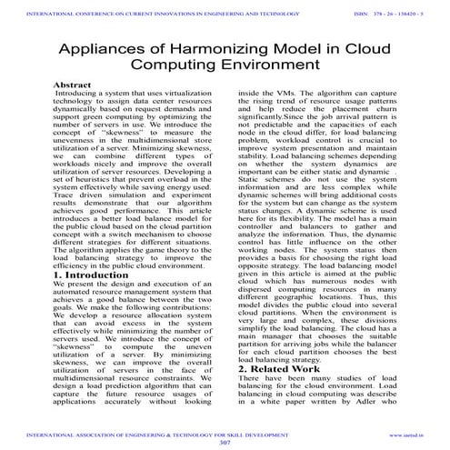 Enhanced equally distributed load balancing algorithm for cloud compu…