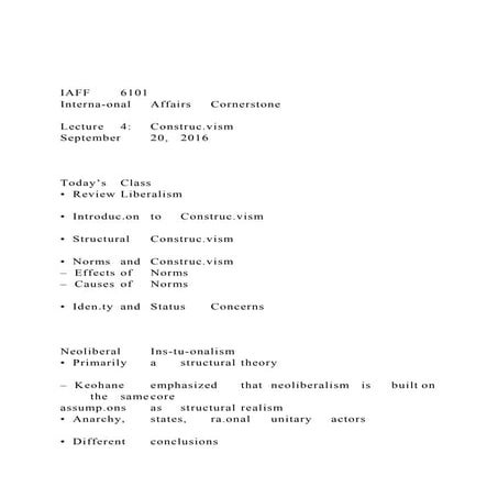 Constructivism: N. Onuf, A. Wendt | PPT
