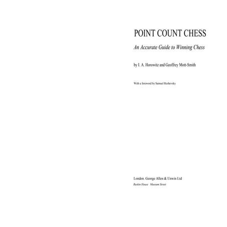 I A Horowitz G Mott point count chess.docx
