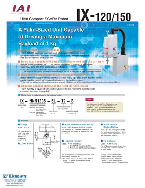 Iai direct drive_motor_specsheet | PDF
