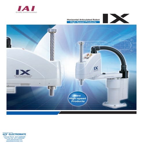 Iai ix scara_catalog | PDF