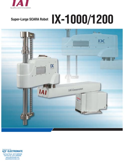 Iai direct drive_motor_specsheet | PDF