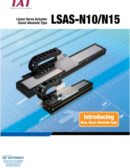 Iai direct drive_motor_specsheet | PDF