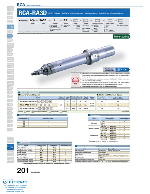 Iai rca ra3_r_specsheet | PDF