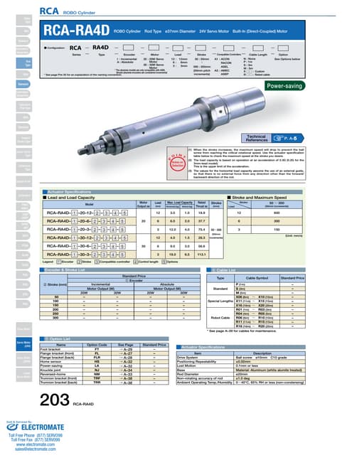 Iai rca ra3_r_specsheet | PDF