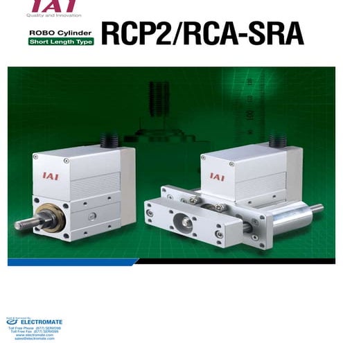 Iai rcp2 rca_sra_specsheet | PDF