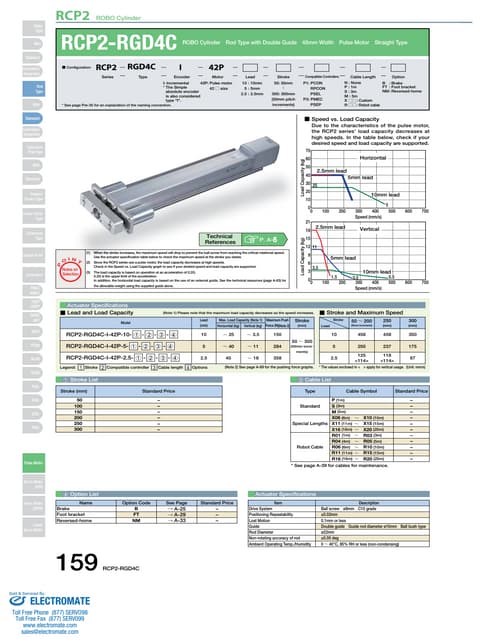 Iai rcp2 w_ra4c_specsheet | PDF