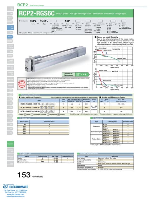 Iai rcp2 w_ra4c_specsheet | PDF