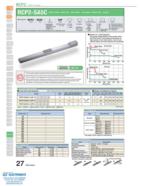 Iai rcp2 w_ra4c_specsheet | PDF