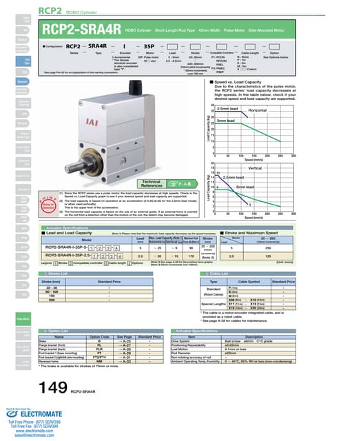 Iai rcp2 w_ra4c_specsheet | PDF