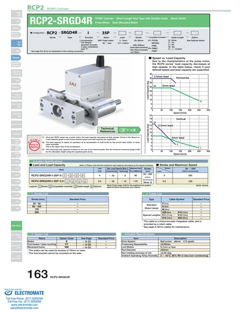 Iai rcp2 w_ra4c_specsheet | PDF
