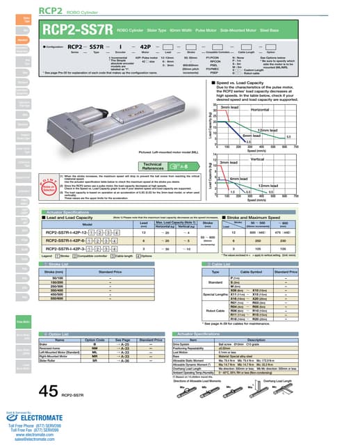 Iai rcp2 sa6_c_specsheet | PDF